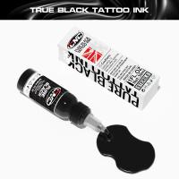 China Black Waterproof Permanent Makeup Tattoo Ink For Skin 30ML for sale