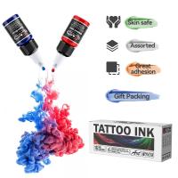 China Waterproof Tattoo Ink 1/2OZ Tattoo Pigments For Permanent Makeup for sale