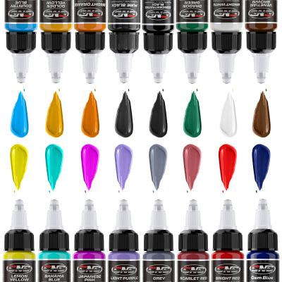 China Plant Based Colorful Tattoo Pigment Ink UV Protection  Ink for sale