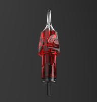 China Charme Princesse EN04X Red Permanent Tattoo Needle Cartridge 100% Eo Gas Sterilized for sale