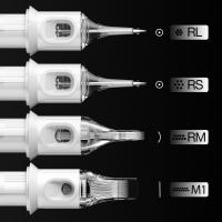 China Professional tattoo cartridge needle 20pcs/box disposable cartridge needle Round Magnum/RM for sale