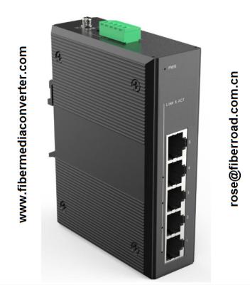 China 5-Port Industrial Ethernet Series Switch  -40℃~75℃,5x10/100Base-TX Ethernet Switch for sale