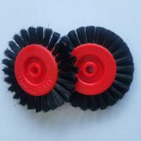 China 6x60mm Hard Brush Wheel for Heidelberg Printing Machine Made of High-End Plastic with Pig Hair for sale