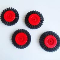 China 6x60mm Hard Brush Wheel for Heidelberg Printing Machine Made of High-End Plastic with Pig Hair for sale