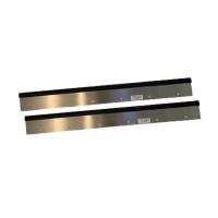 China Silver Wash Up Blades 560x60x0.5MM Rubber/Iron Material for GTO52 Printing Machine Parts for sale