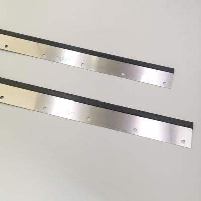 China Heidelberg CD74/XL75 Wash Up Blade L2.010.403 847mm X 47mm X 0.5mm 9 Holes UV74 Printing Spare Parts for sale