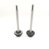 China 38 Teeth Stainless Iron Gear Shaft with Polished Surface for MO Printing Machine Driver Gear for sale
