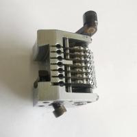 China 7 Digits Horizontal Type Letterpress Numbering Machine with Iron Material for Printing Machine Parts for sale
