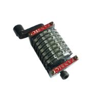 China 7 Digits 6 Drop Iron Letterpress Numbering Machine for Offset Printing Press Parts for sale