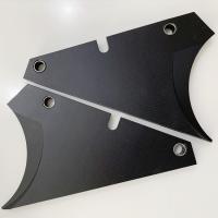 China Dark Gray Color End Plate for Roland 700 Ink Duct End Blocks 160x85mm Printing Machine Part for sale