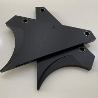 China Dark Gray Color End Plate for Roland 700 Ink Duct End Blocks 160x85mm Printing Machine Part for sale