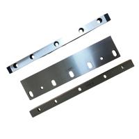 China Silver Color Carbon Steel Knife 6PC SET for Heidelberg ST100 Folding Machine Accessories Parts for sale