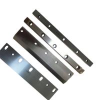 China Silver Color Carbon Steel Knife 6PC SET for Heidelberg ST100 Folding Machine Accessories Parts for sale