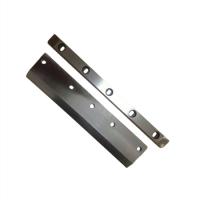 China Silver Color Carbon Steel Knife 6PC SET for Heidelberg ST100 Folding Machine Accessories Parts for sale