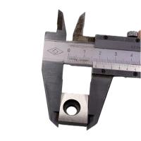 China Carbon Steel Roland Gripper Pad with Blue Rubber for Printing Press Spare Parts 19*18*8mm for sale