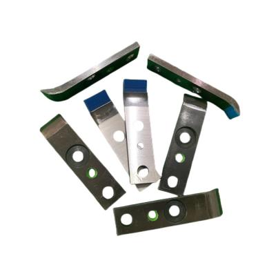 China Carbon Steel SOR Gripper for HD Offset Printing with 5mm Middle Hole and 75mm X 18 X 4mm Size for sale