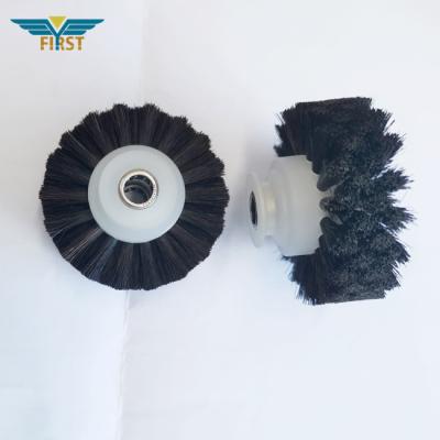 China 60*8.5*35mm Black Brush Wheel for KBA Printing Machine Parts Made of High End Plastic with Long Using Life for sale