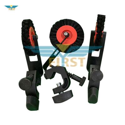 China Black Pig Hair Heidelberg Brush Wheel Customized for Printing Machines in Carton Box for sale