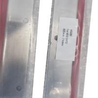 China UV Ink Resistant Heidelberg Printer Wash Up Blade 605x46x0.5mm with 7 Holes for SM52 PM52 for sale