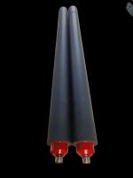 China Customized Red/Black Rubber Roller Ink Ductor for Speedmaster 74 Distributor Roller for sale