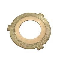 China Copper Plated Wear Resistant Brake Pad for Man Roland Printer with Precise Braking for sale
