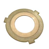 China Copper Plated Wear Resistant Brake Pad for Man Roland Printer with Precise Braking for sale
