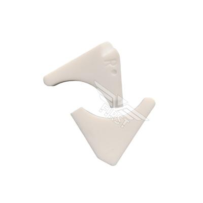 China White Color High-end Plastic End Block Plate for Heidelberg GTO52 Printing Machine Parts for sale