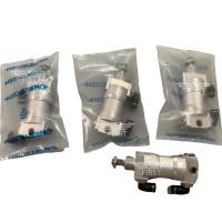 China Aluminum Material Cylinder Valve Customized Solenoid Valve for Heidelberg Parts with 300g Net Weight for sale