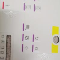 China White Color Membrane Panel Symbol Letter Label For Heidelberg SM102 Printing Machine Sticker in 63*21.2 or 37*15.5CM Size for sale