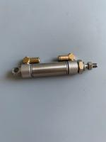 China Heidelberg G4.334.010 Iron Material Silver Finish Pneumatic Cylinder for Printing Press Parts for sale