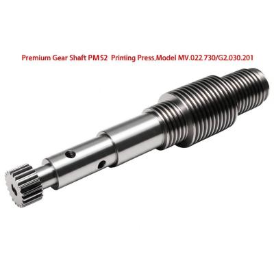 China Premium Durability Gear Shaft for Heidelberg SM52/PM52 Printing Press with Precision Engineering and OEM Specifications for sale
