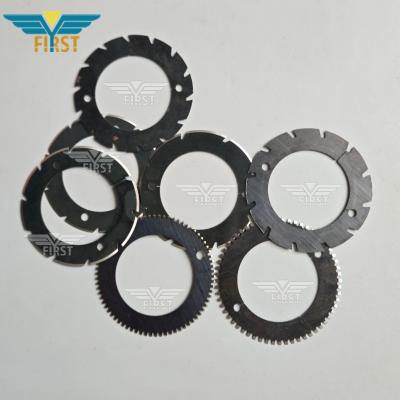 China Imported Blue Steel Cutting Blades For Heidelberg Folding Machines U-shaped Blades V-shaped Blades Options for sale