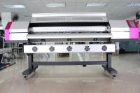 China Galaxy UD1812LC 1.8m Eco Solvent Printer with Dual Epson DX5 Heads for KT Board Printing for sale