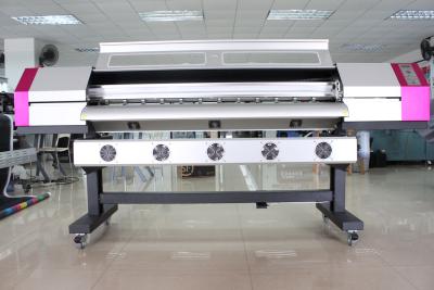 China Galaxy UD1812LC 1.8m Eco Solvent Printer with Dual Epson DX5 Heads for KT Board Printing for sale