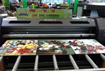 China Ricoh Gen4 Head Digital UV Flatbed Printer 1800mm Width for Rigid Board Printing up to 30mm Thickness for sale