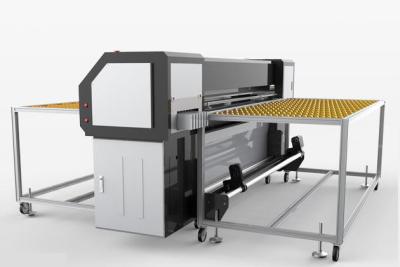 China Heavy Duty 1.8M Hybrid UV Large Format Printer with Double Epson DX7 Heads - 1800mm Width, 30mm Thickness for sale