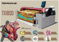 China RT-TX180-D Digital Belt Textile Printer 1800mm Width 34.5sq.m/Hour 4-Color Industrial Printing Machine for sale