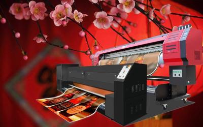 China 1.8M Industrial Sublimation Fabric Printing Machine with Epson DX7 Head | 1440dpi Resolution | 50 sq.m/hour Speed for sale