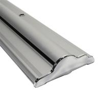 China HD Retractable Roll Up Banner Stand 60-85cm Width 200-250cm Height Adjustable with Telescopic Pole for sale