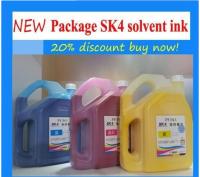 China Infiniti SK4 Eco Solvent Digital Print Ink 25-38 mN/m Surface Tension 5L Bottle for Seiko 510 Printhead for sale
