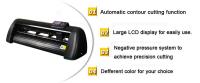 China Stiker Color Cutter Plotter Machine with 1000mm/s Speed and 800g Cutting Force for Vinyl Stickers for sale