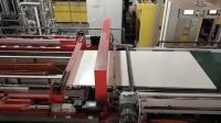 China MDF Board Short Cycle Press Automatic Line Hot Press For Plywood 1800 ton for sale