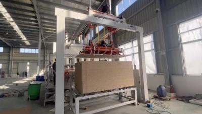 China 1200tons Short Cycle Melamine Hot Press Machine For Medium Density Fiberboard for sale