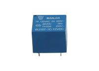 China Wj107 T 73 7A 12V Ac 250V Jzc Miniature Low Power Relays For Door Opener for sale
