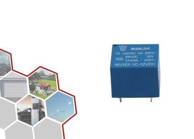 China 7A 12VDC 125VAC Cube Small Low Power Relay for sale