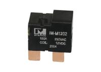 China Small 100A 12v Automotive Power Latching Relay For Din Rail Meter for sale