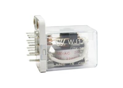 China DC 6-220V DC 250V AC 220V Coil High Power Relay 30A 3NO 3NC 3Z 11 Pin Mount for sale