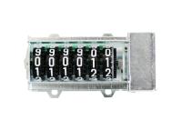 China 800BC06M Energy Meter Parts 5.5V 6 Digit Mechanical Counter for sale