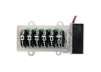 China Multifunctional 6 Digits Energy Meter Parts Mechanical Meter Counter 800SC06P for sale