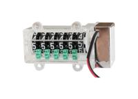 China Multifunctional 6 Digits Energy Meter Parts Mechanical Meter Counter 800SC06P for sale